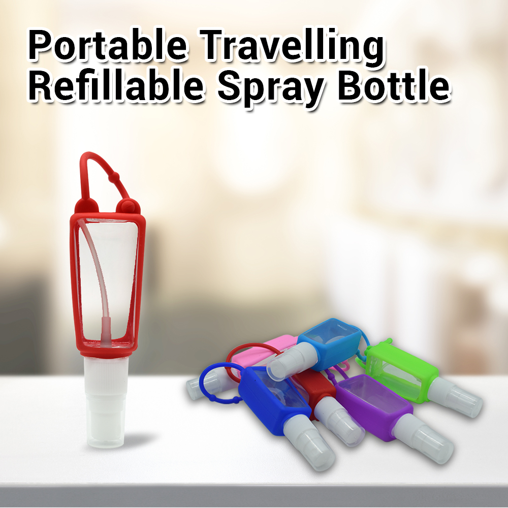 [SMR Linen] Alcohol Spray Bottle Keychain Spray bottle Silicone ...