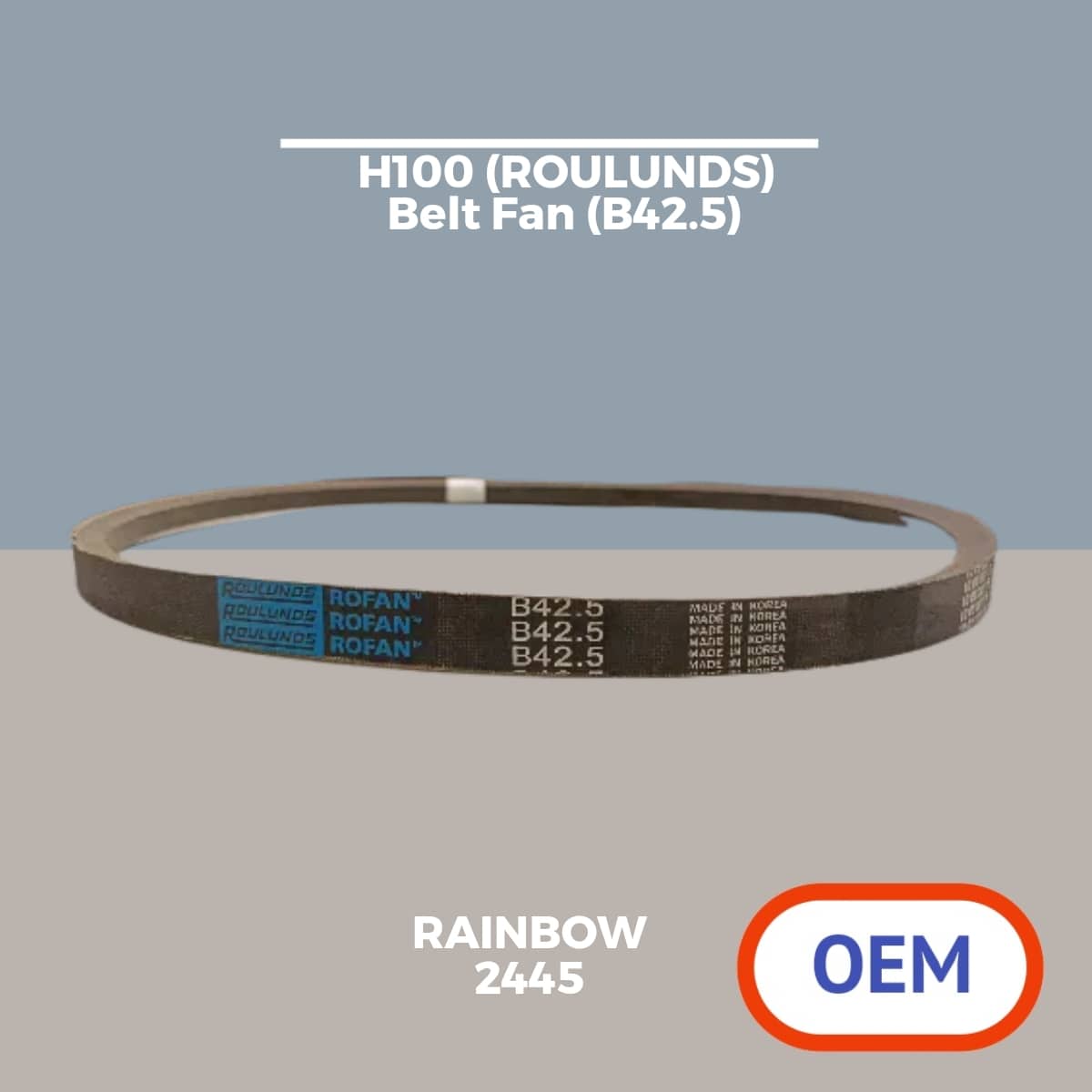 Belt Fan (B42.5) for HYUNDAI H100 (ROULUNDS) [OEM] | Lazada PH