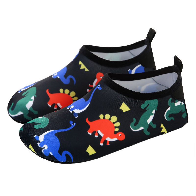Cute Kids Cartoon Pattern Swimming Shoes Light Soft Beach Shoes ...