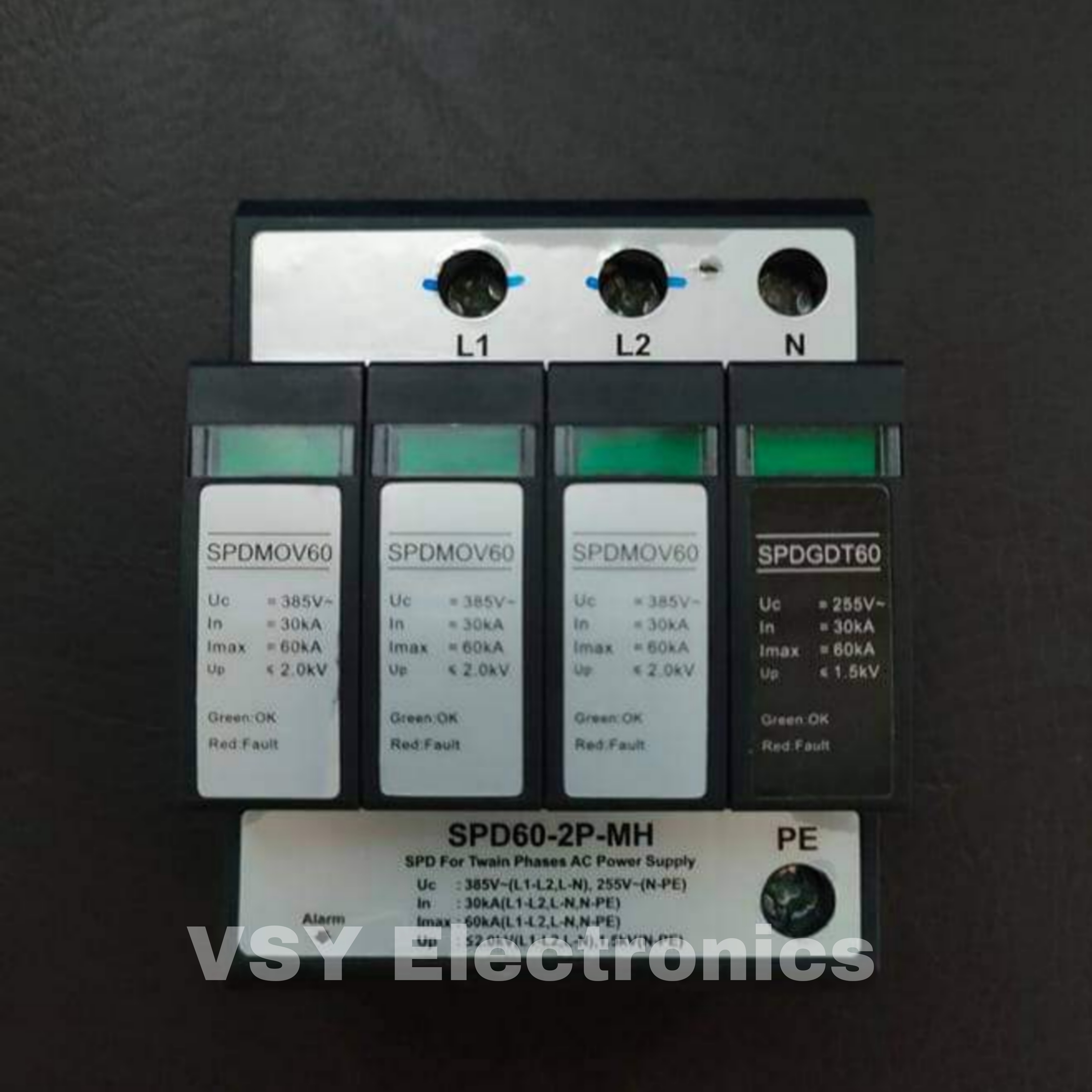 SPD60-2P-MH SPDMOV60 SPD60-1P-MH SPD60-3P-MH SPD220-40-MH TUV CE AC ...