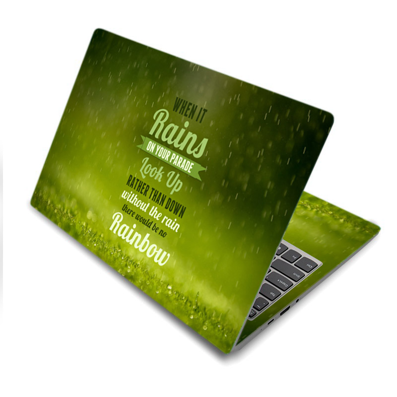 Laptop Sticker Laptop Skin 2pcs Sheets Decals Cover 13/14/15 inch ...