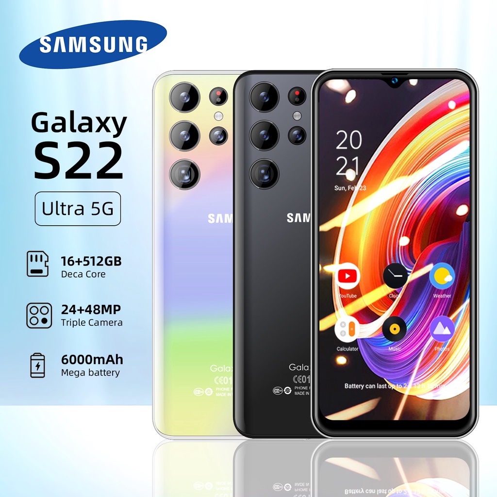 Cellphone Original SAMSUNG Galaxy S22 Ultra buy 1 take 1 6.8inch Full ...