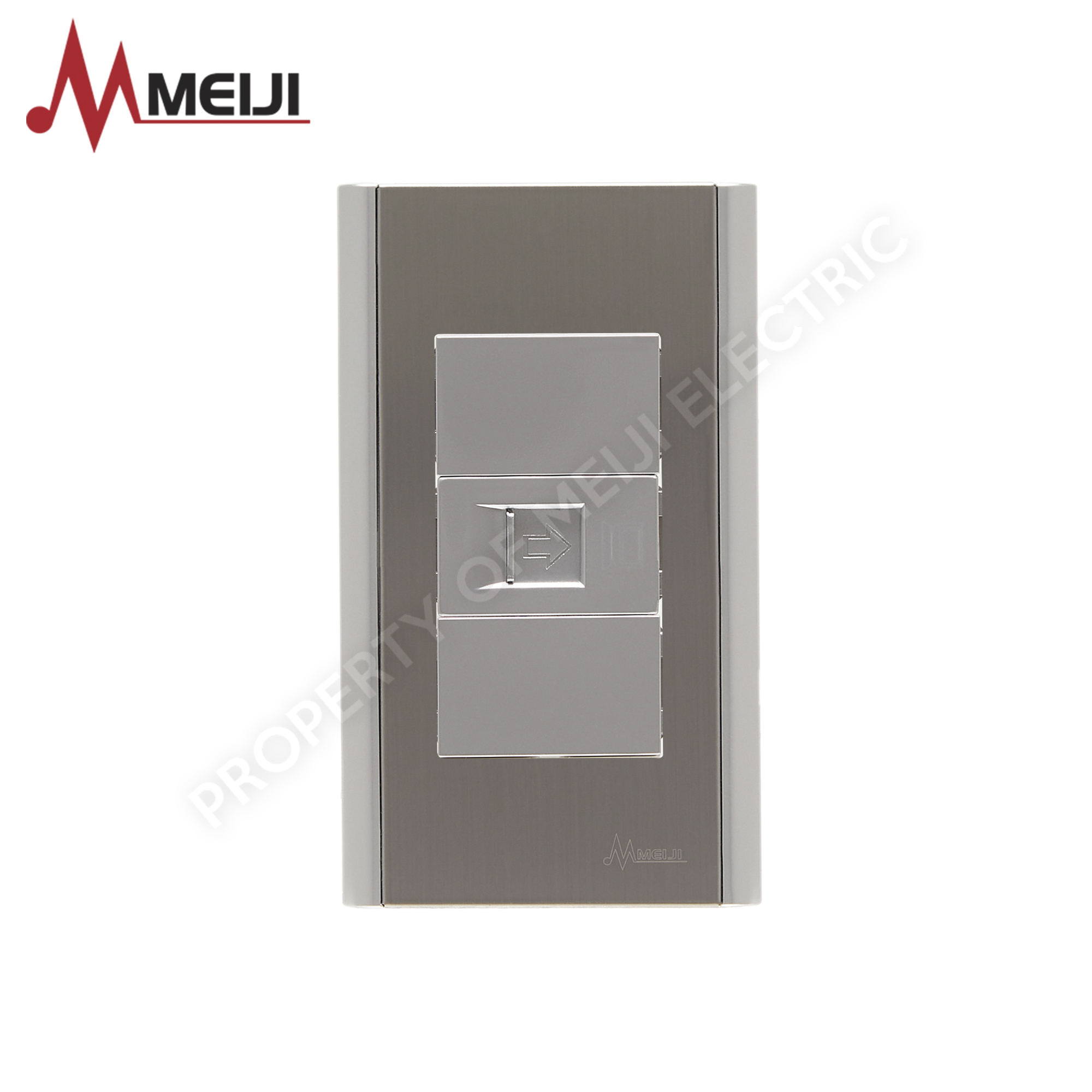 Computer Modular Outlet 8-Pin [Meiji Champagne Series Metal Plate Cover ...
