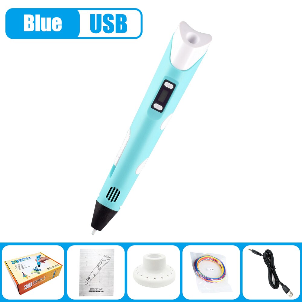 🔝 Original USB drawing 3D Pen toys diy printing pens filament arts ...
