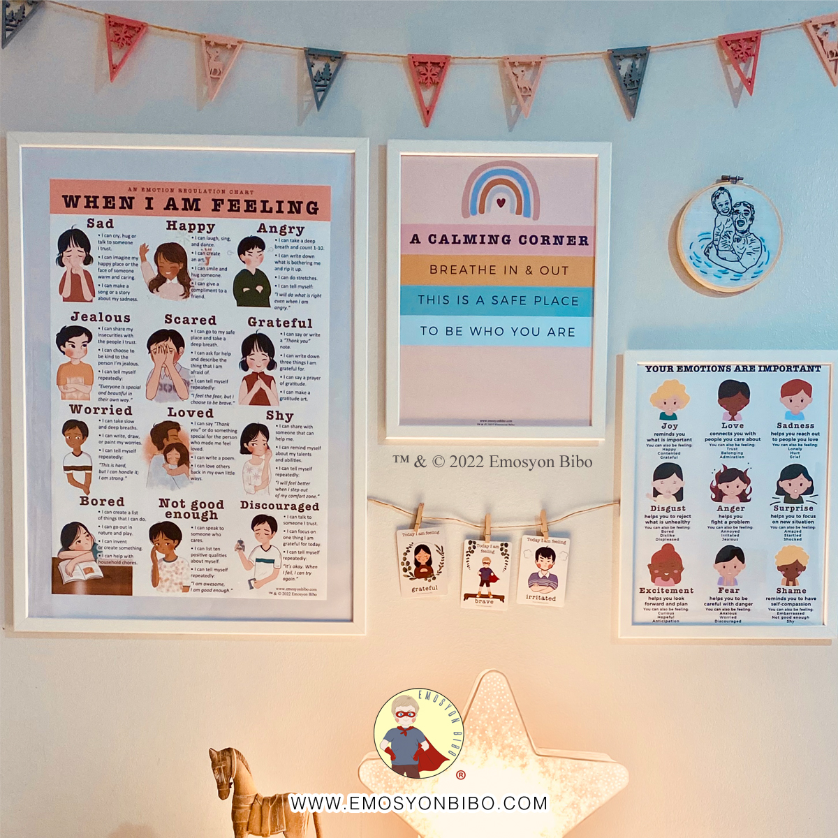 The Calming Corner Poster Set (3 Posters) by Emosyon Bibo® | Lazada PH