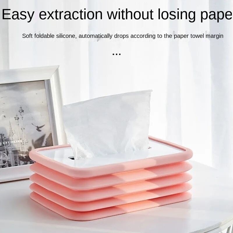 Foldable silicon tissue box FTB-110 | Lazada PH