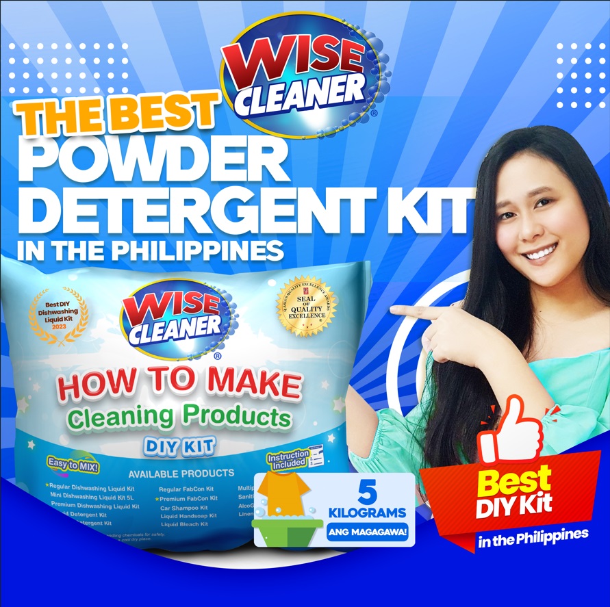 PREMIUM POWDER DETERGENT KIT WISE CLEANER | Lazada PH