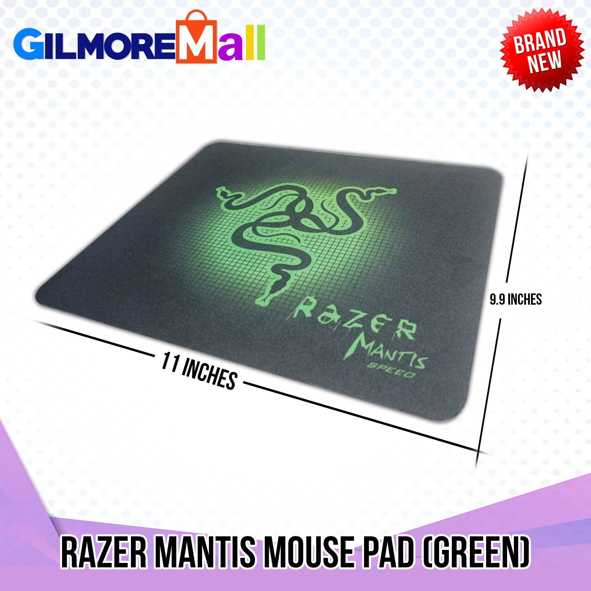 Razer Mantis Mouse Pad | Short Gaming Mousepad | Good for Gaming, iCafe ...