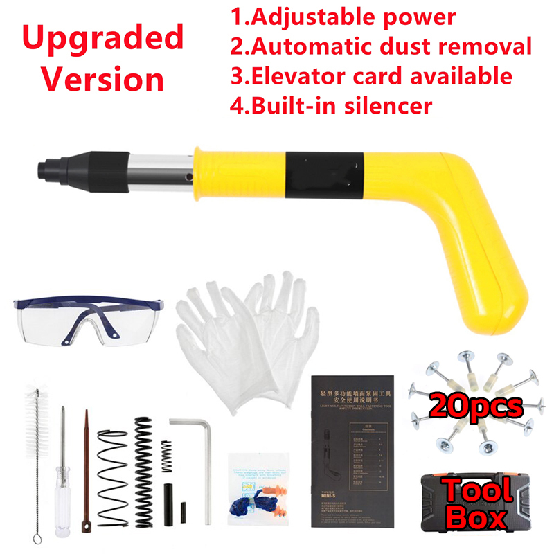 Original Nail Gun Manual Mini Steel Rivet Ceiling Wall Tool Anchor ...