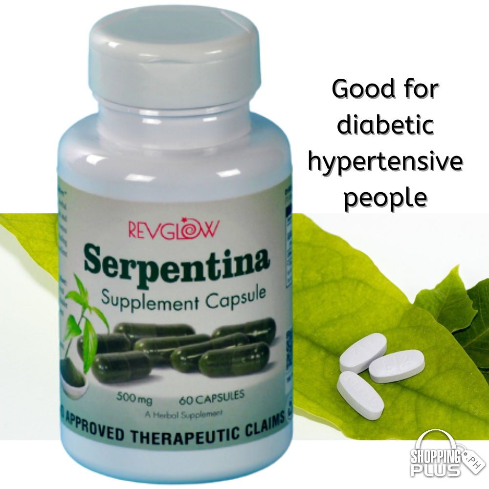 Serpentina Supplement Capsule 500mg 60Caps. by Revglow | Lazada PH