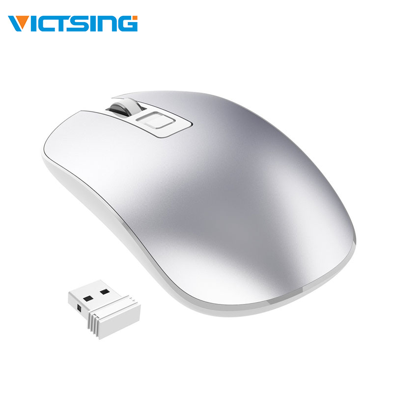 Computer Accessories 2.4Ghz Rechargeable Ergonomic Wireless Optical ...