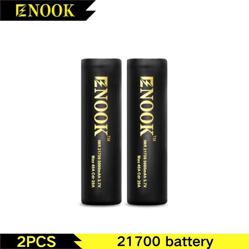 Enook 21700 5000mAh 40A Rechargeable 3.7V Battery (Ready stock) | Lazada PH