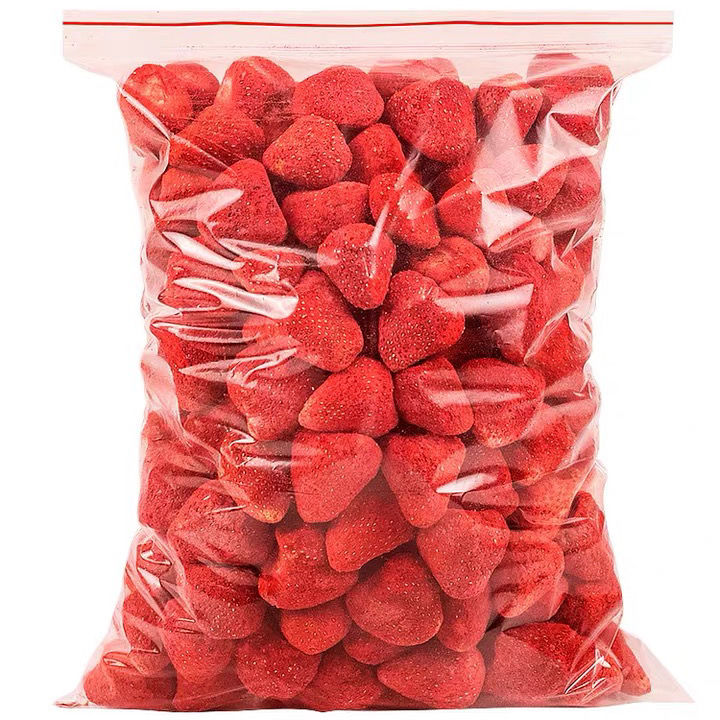 ZEJUN Freeze Dried Strawberry Crispy Whole Dried Strawberry Snack 250g | Lazada PH