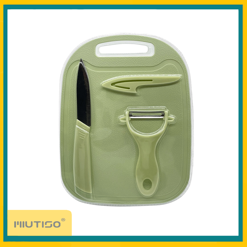 Miutiso Multifunctional Fruit Knife Cutting Board Gunting Pambabalat ...