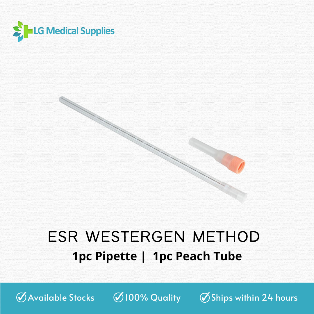 ESR PIPETTE (WESTERGEN METHOD) | 1pc tube & 1pc Peach Tube | Lazada PH