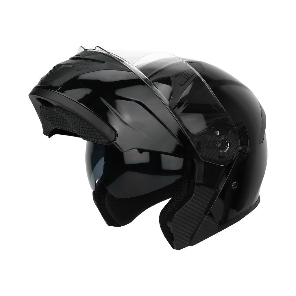 HNJ YM-629 Modular Dual Visor Helmet Full Face for Motorcycle Couple ...
