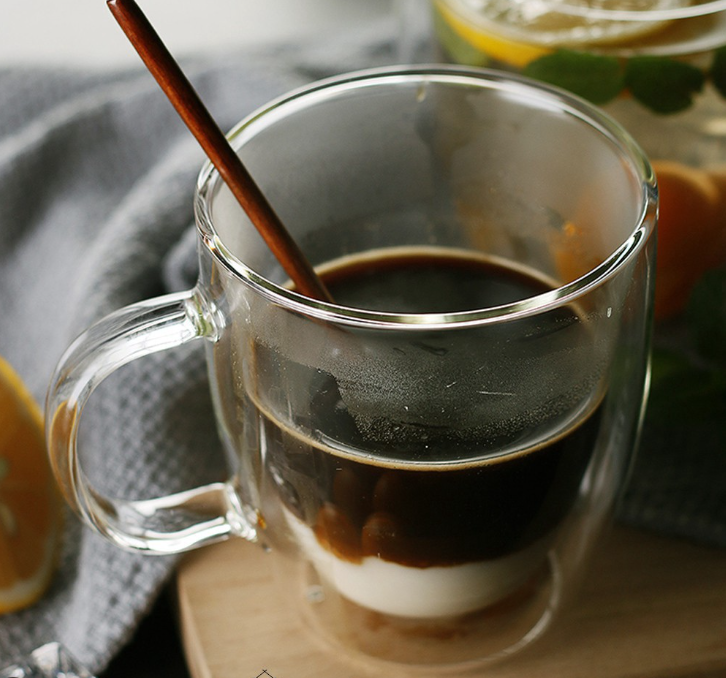 JCE 04 450 ML DOUBLE WALL GLASS CUP / 450 ML/ DOUBLE WALL/ GLASS / BASO ...