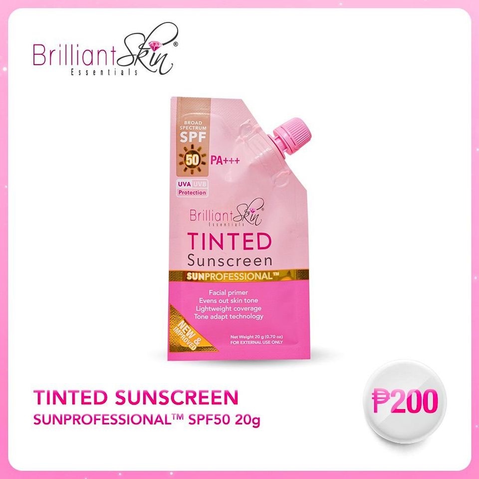Brilliant Tinted Sunscreen spf 50 | Lazada PH