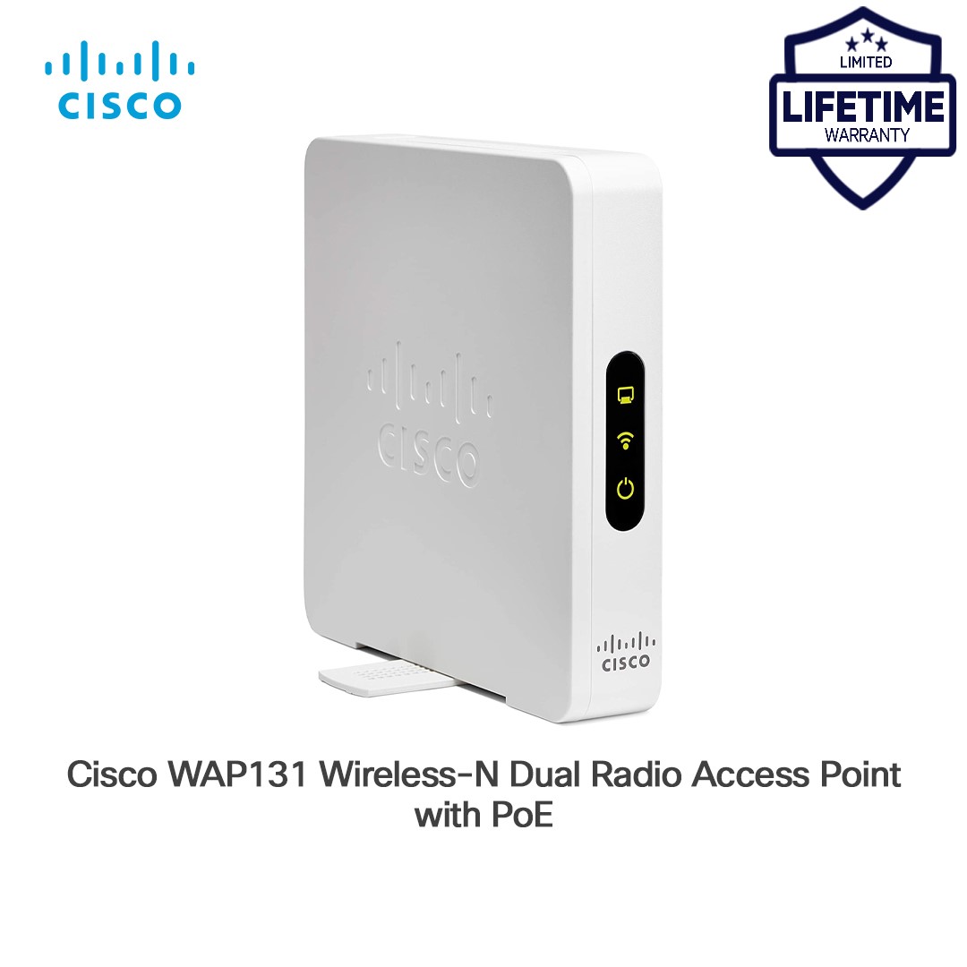 Cisco WAP131 Wireless-N Dual Radio Access Point with PoE (WAP131-E-K9-EU) | Lazada PH