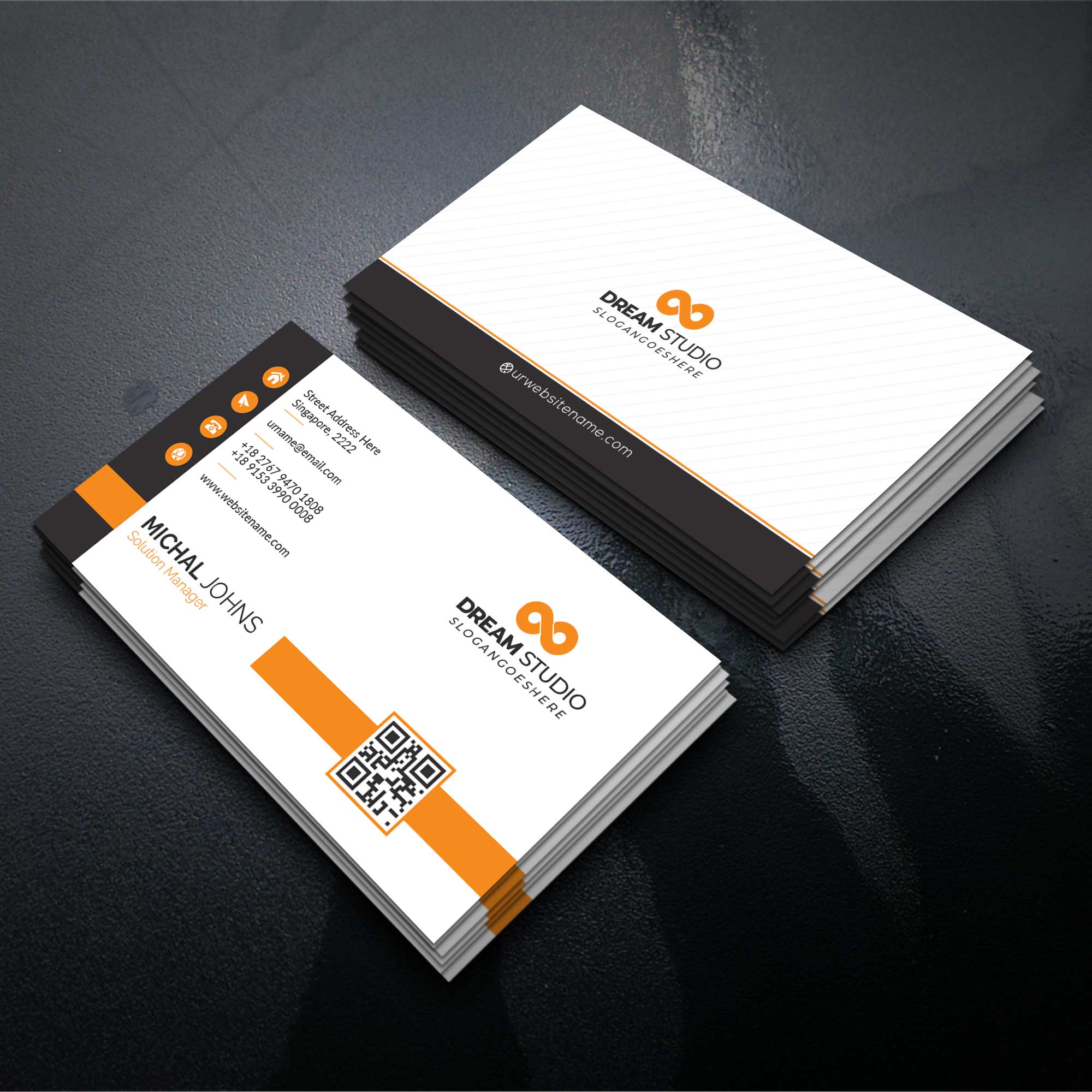 Business Card Calling Card Design and Printing 50 pcs 300GSM | Lazada PH