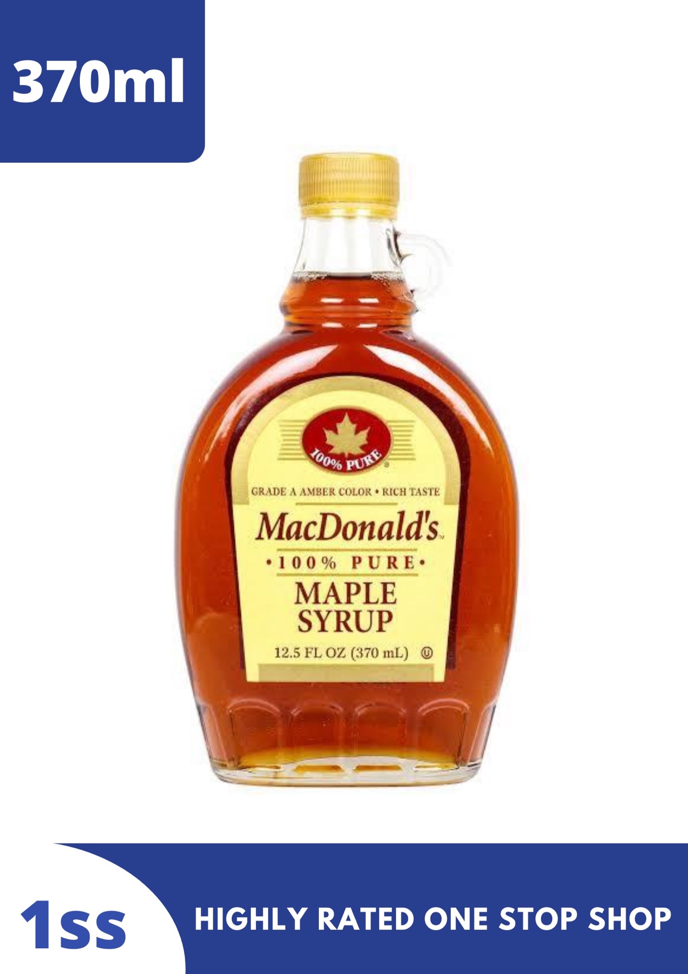 MacDonald's Grade A 100% Pure Maple Syrup 370ml | Lazada PH