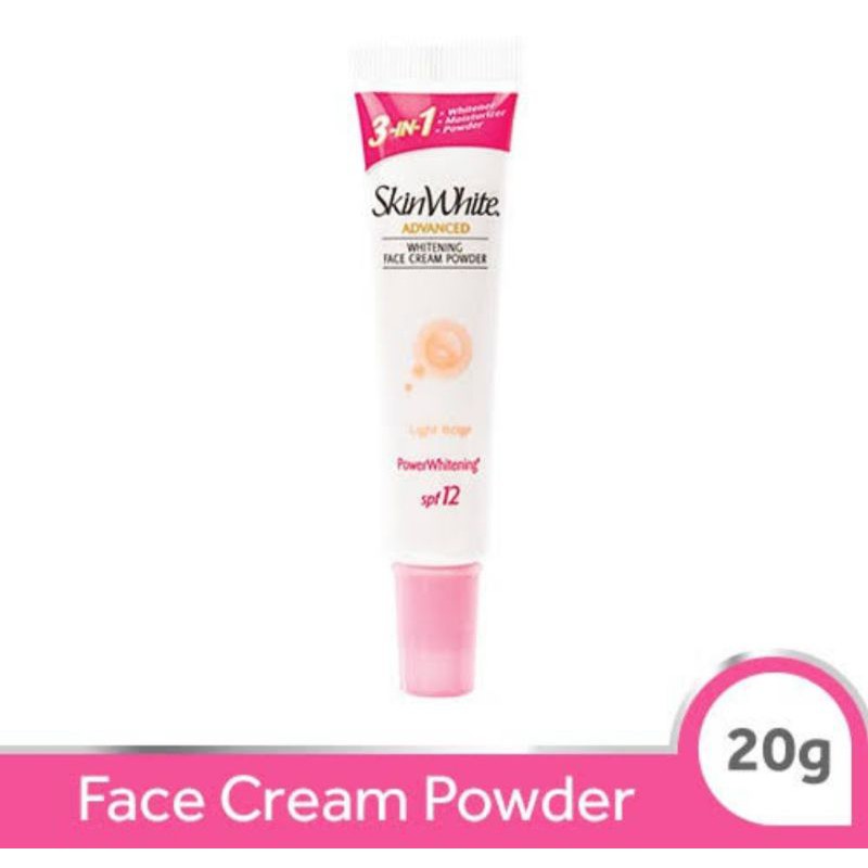 SkinWhite Power Whitening Face Cream Powder Light Beige 20g | Lazada PH