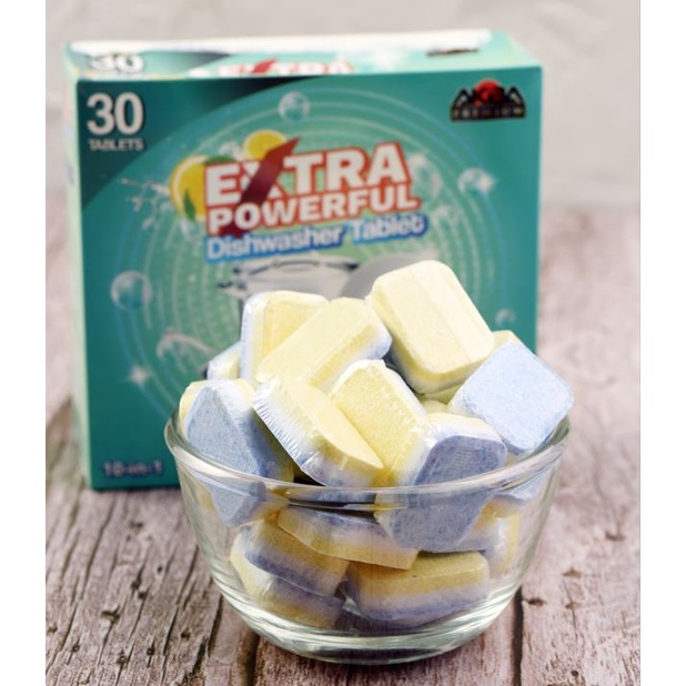 Akiba PREMIUM Dishwasher Detergent Tablets In Self-Dissolving Wrapper ...