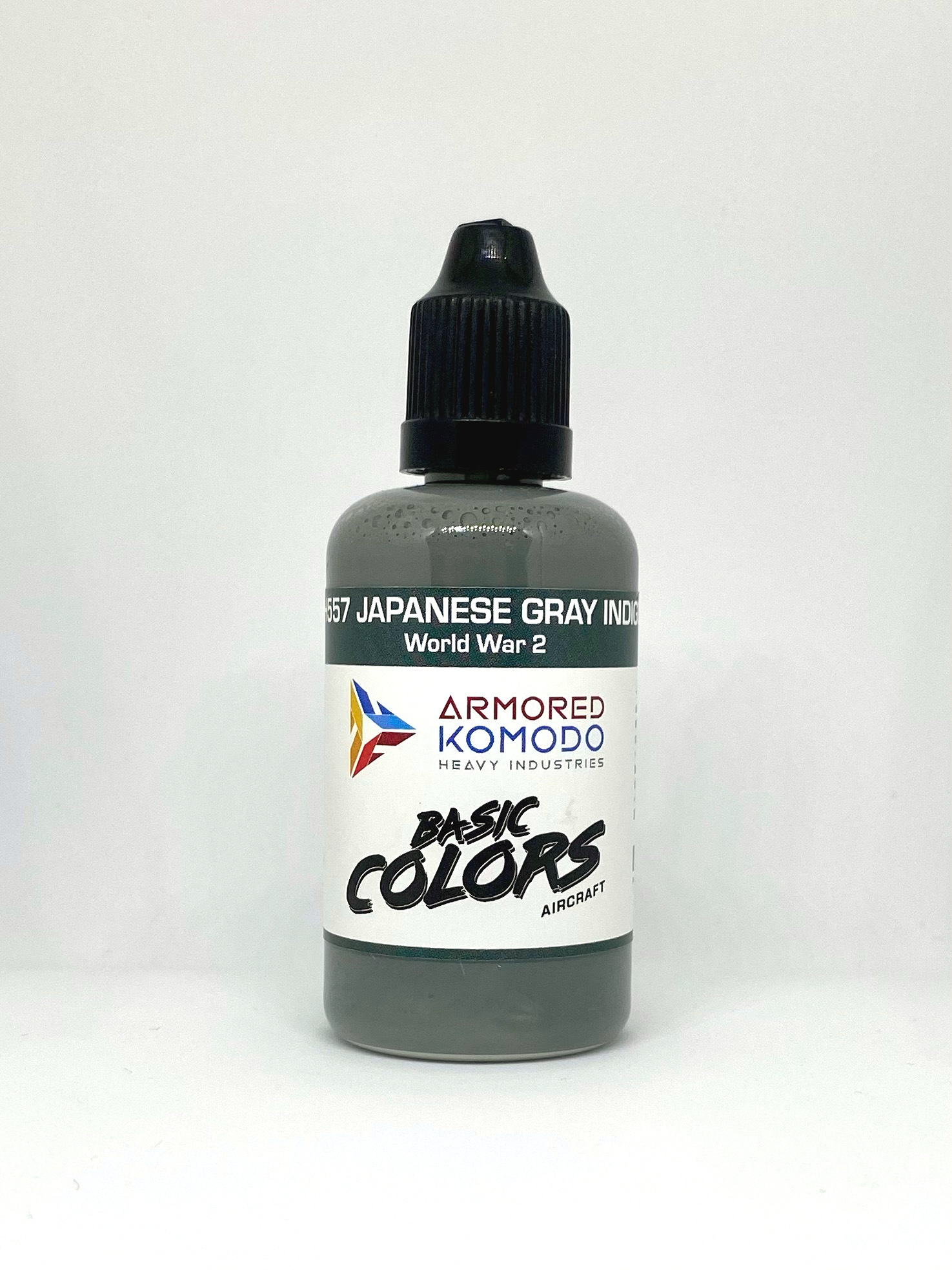 Japanese Gray Indigo Hairanshoku PH557 50ml Armored Komodo Airbrush ...