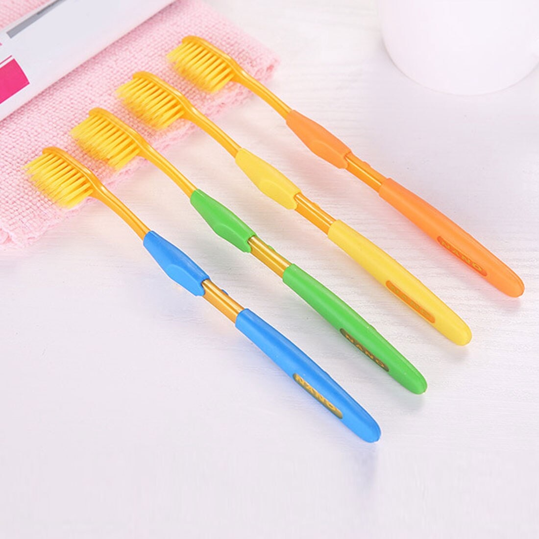 NANO Dental Care Gold Premium Toothbrush (4pcs.) | Lazada PH