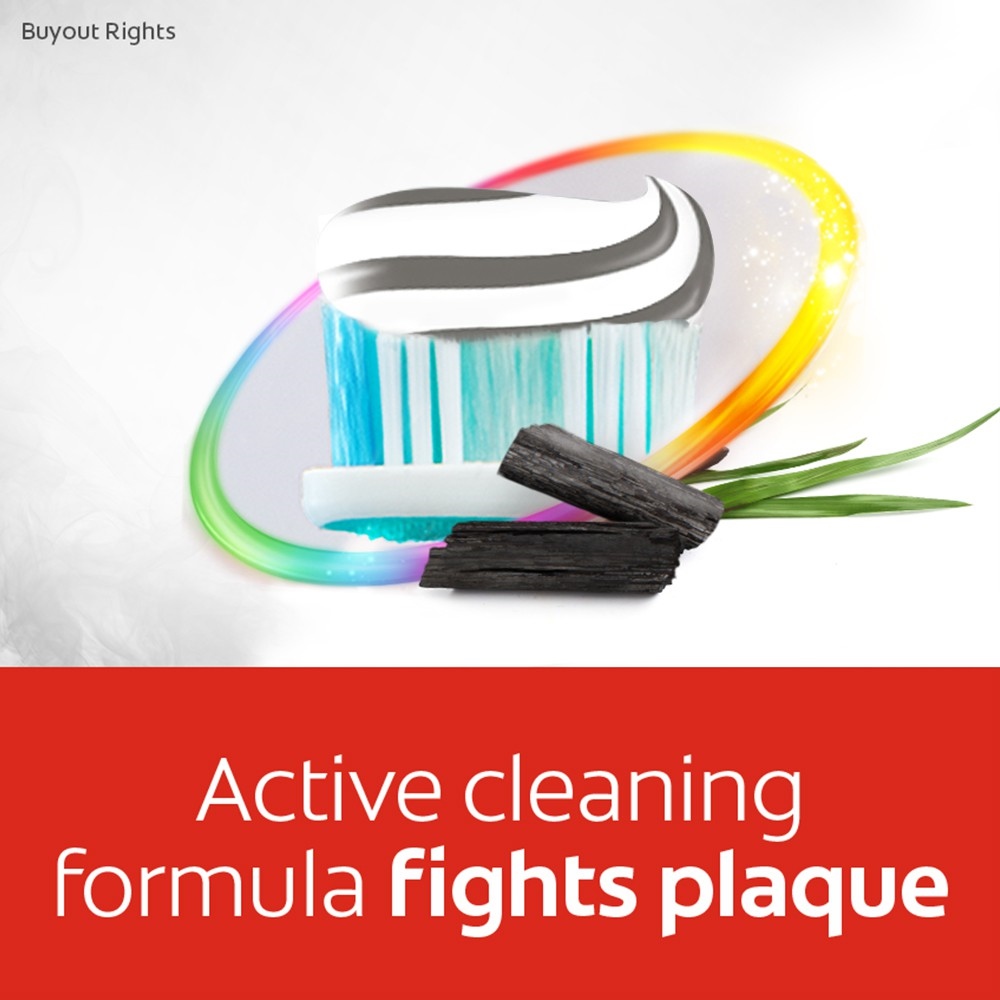 Colgate Total Charcoal Deep Clean Multi-Benefit Antibacterial ...