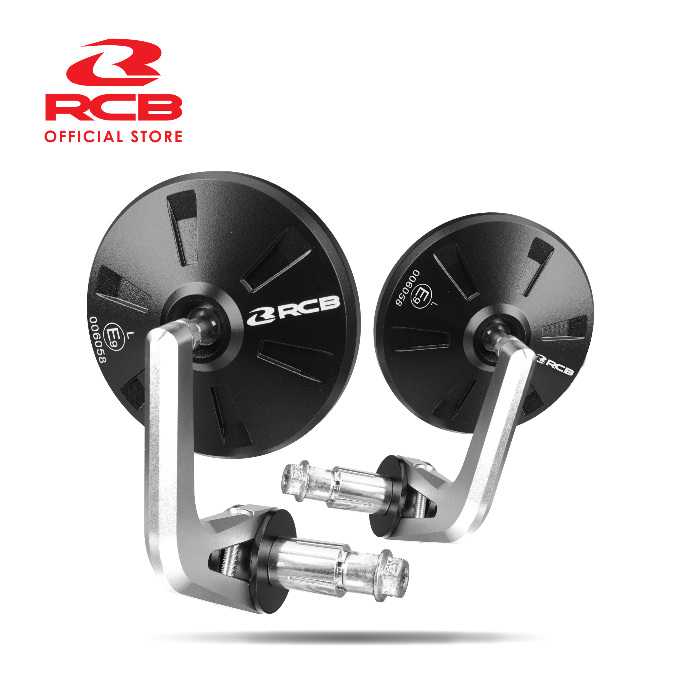 RCB Alloy Side Mirror S6 Series Bar End Type Universal | Lazada PH