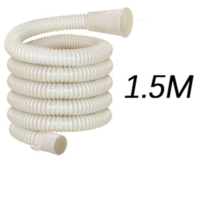 Universal washing machine drainage pipe outlet pipe pVC high elastic ...