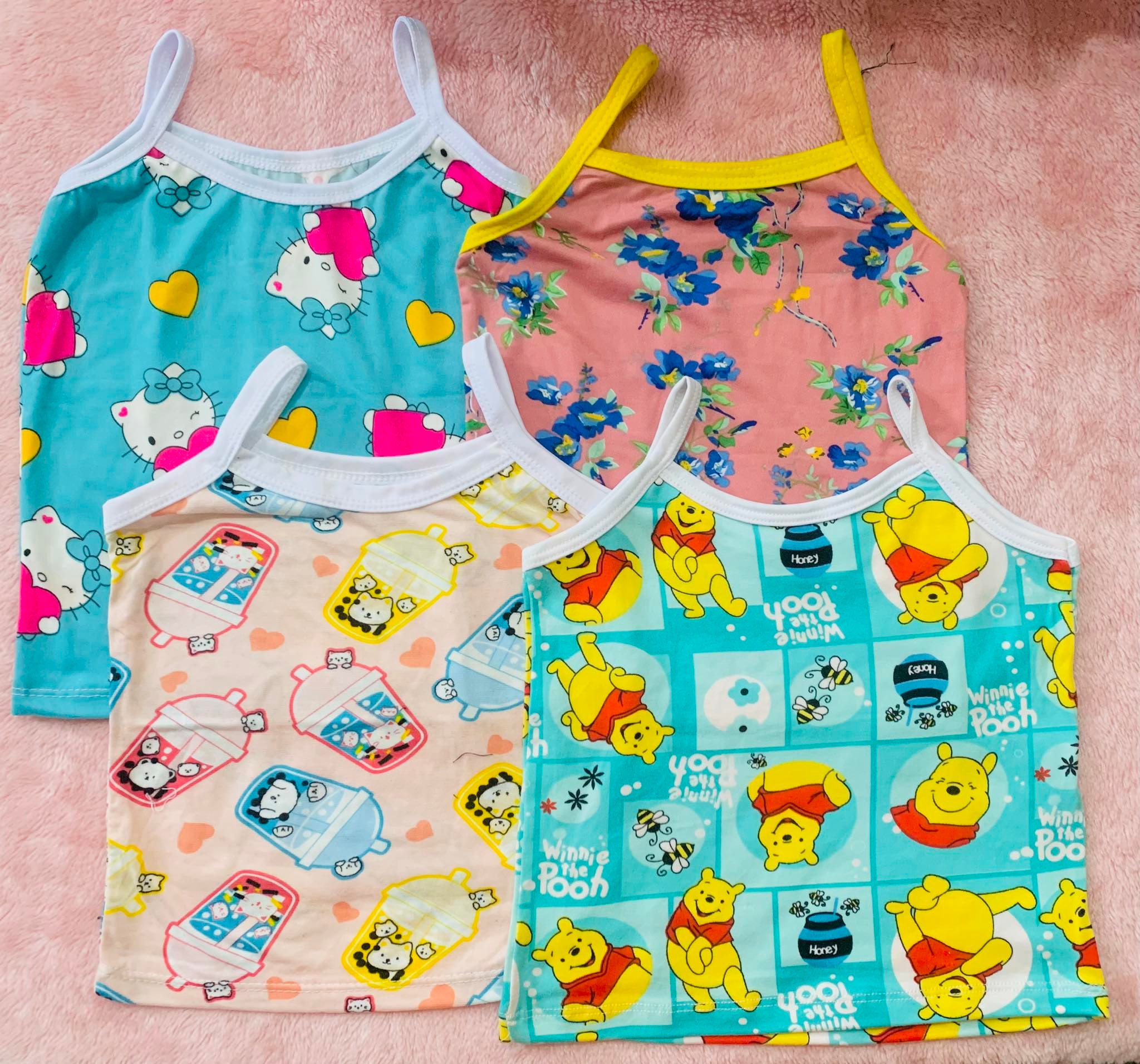Bargain Sando for Kids Girl Spaghetti Summer sando 1-3 yrs old Kids ...