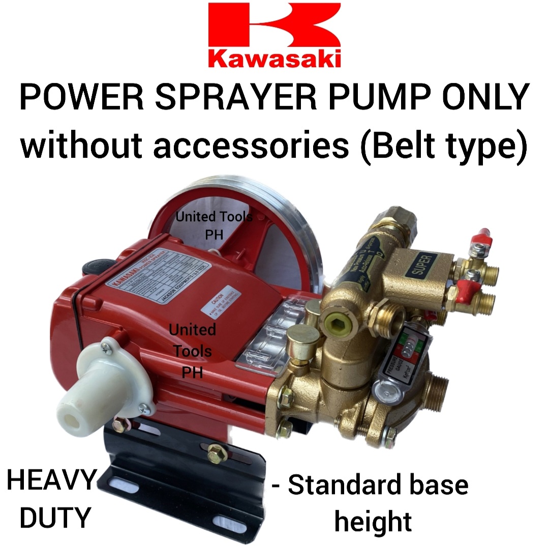 KAWASAKI Power Sprayer PUMP ONLY without accessories (BELT TYPE) HEAVY ...