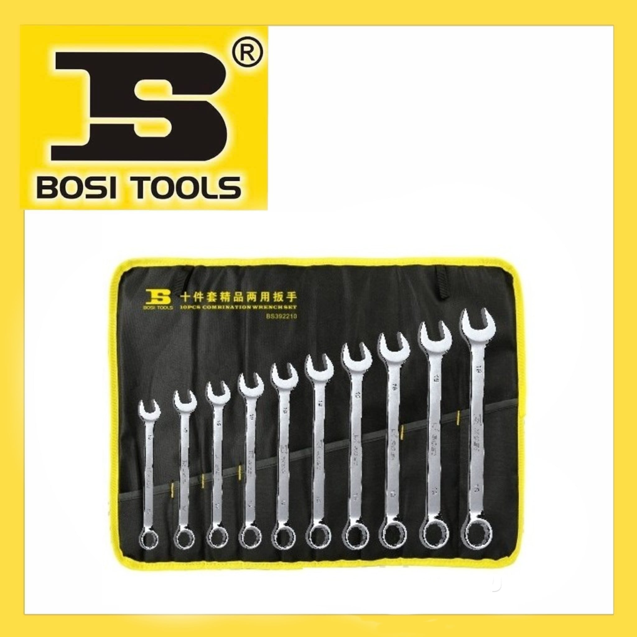 Combination wrench set Brand;Bosi | Lazada PH