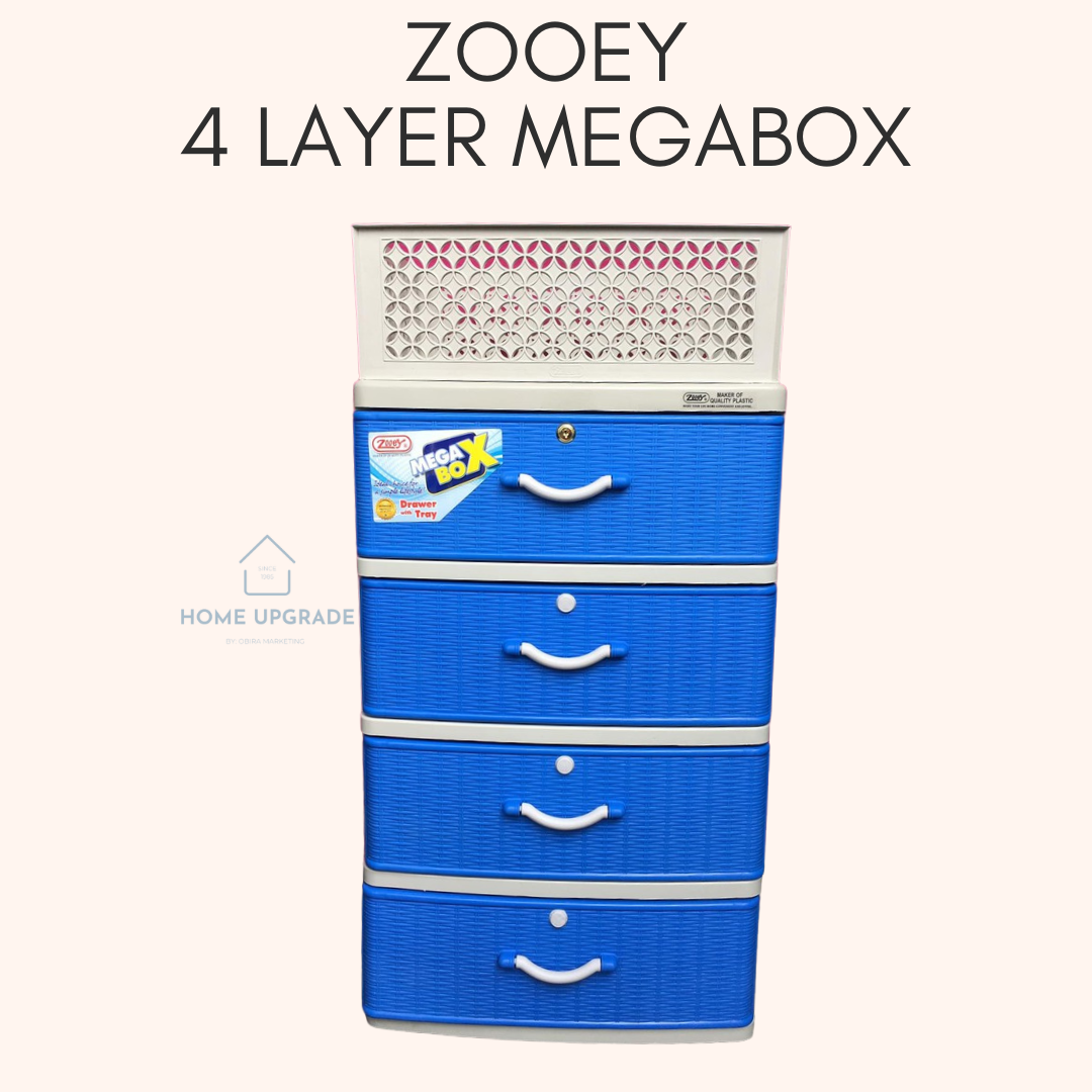 Zooey MEGABOX 4 Layer Drawer | Lazada PH