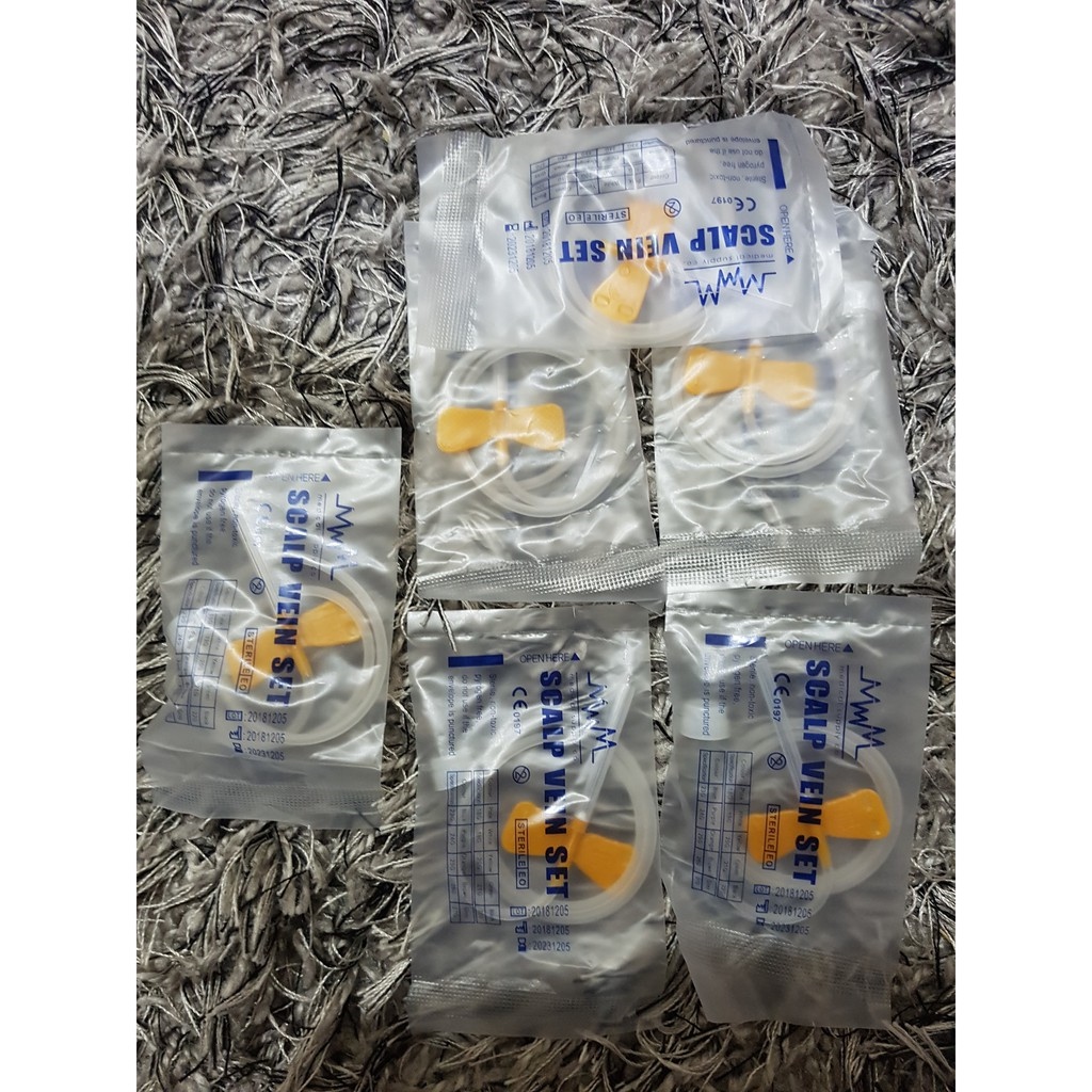 Scalp vein set butterfly g25 -100 orig 100pcs PER PACK | Lazada PH