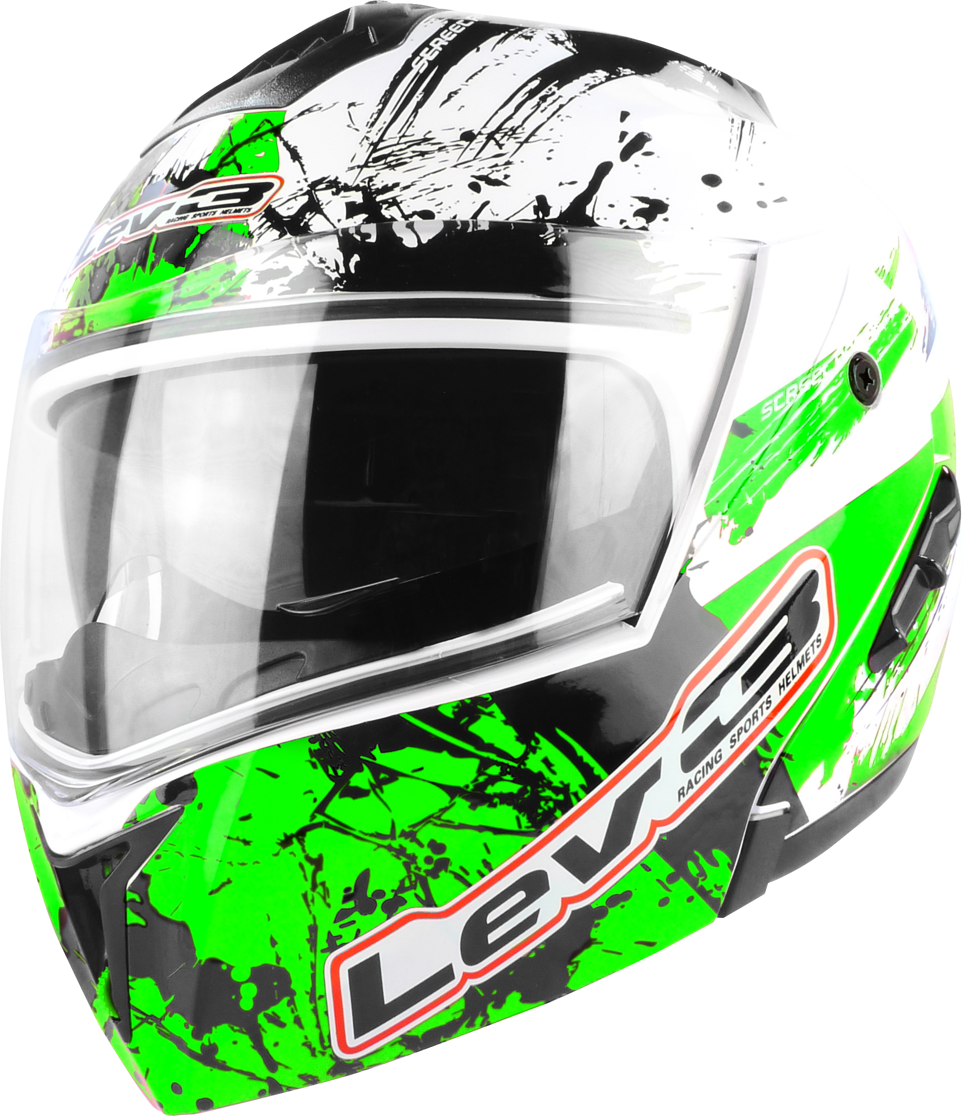 Lev3® Racing Sports Helmets Modular BJ-5700 Ninja Motorcycle Helmet ...