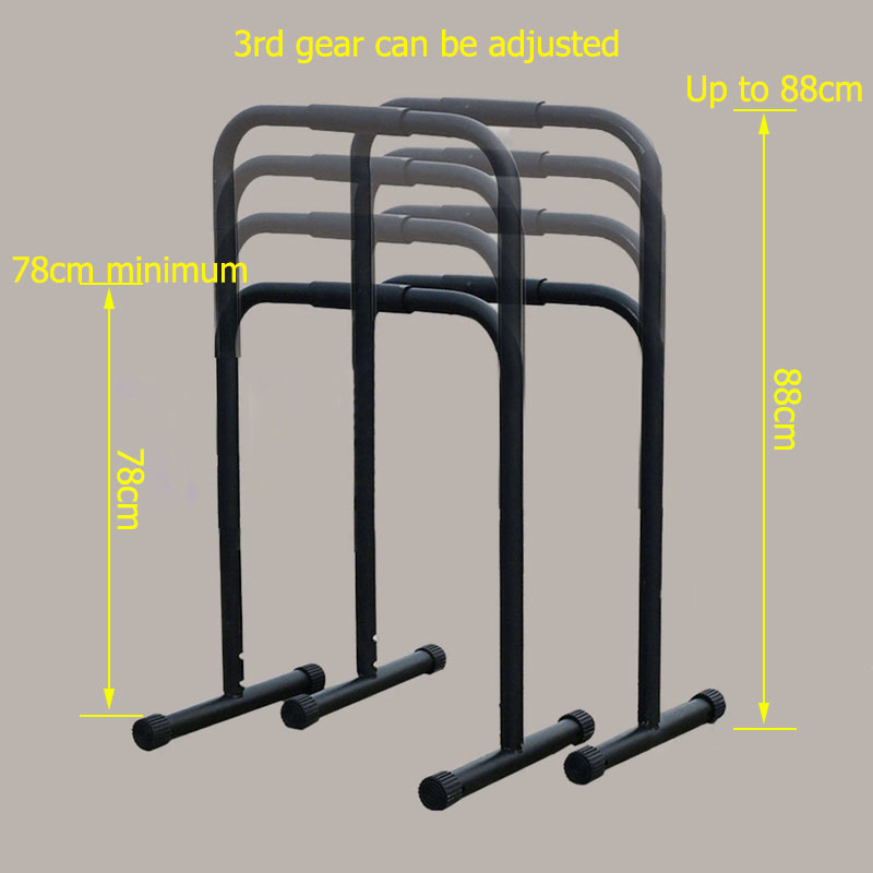 AIDEAL Parallel Bars Physical Therapy Indoor Parallettes Pair Push Up ...