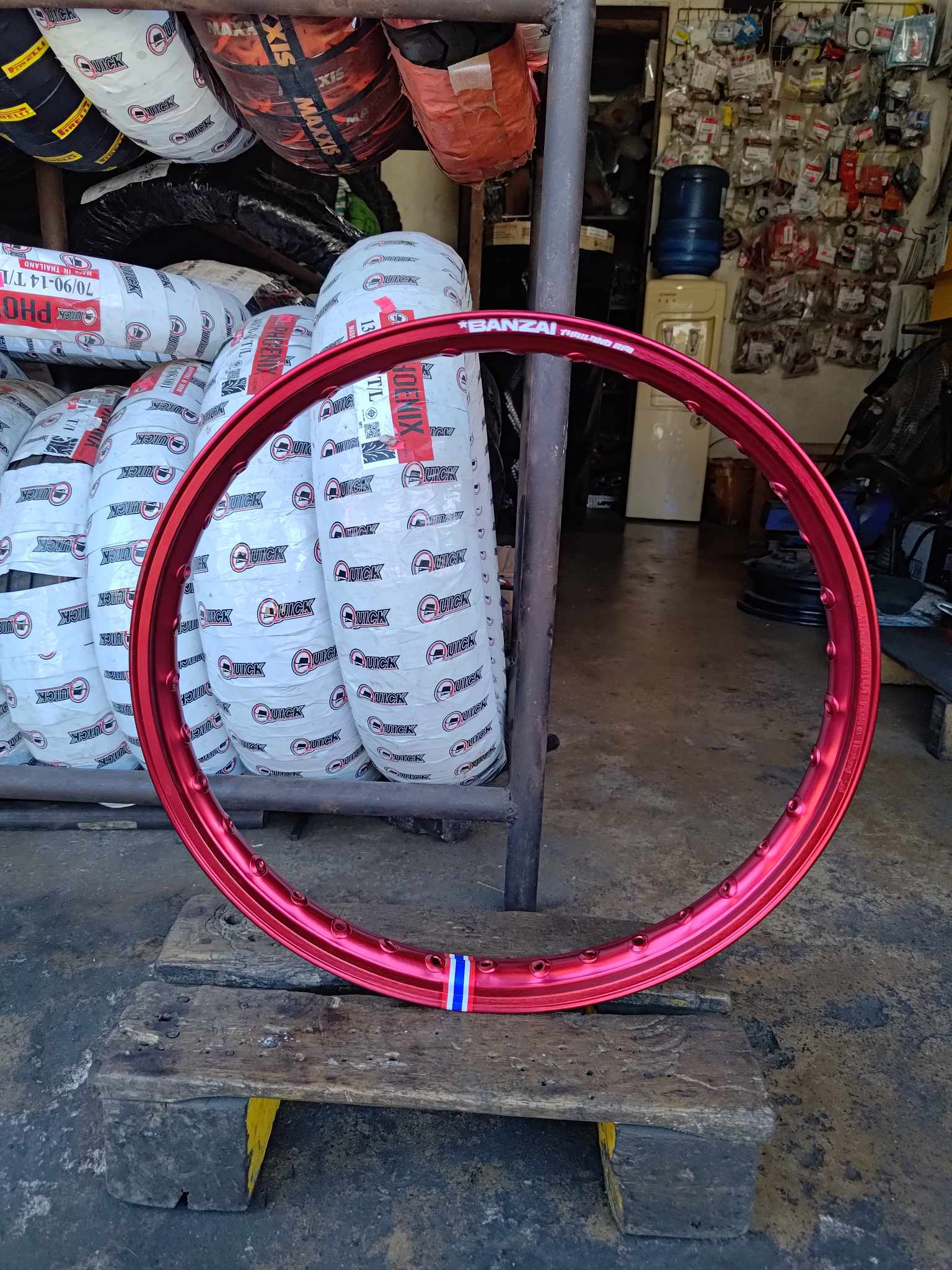 BANZAI ORIGINAL RIM THAILAND 1.2x17/1.4x17 and 1.4x17/1.4x17 | Lazada PH