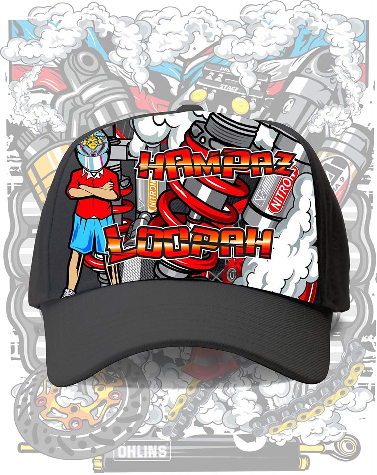 Thailook cap, Thailook style, Decals Cap,Thailand Cap,012,Hampaz loopah ...