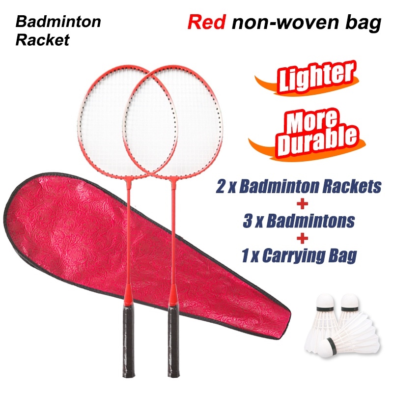 Olyhealth Badminton Racket Original Set Couple Alloy Split Student ...