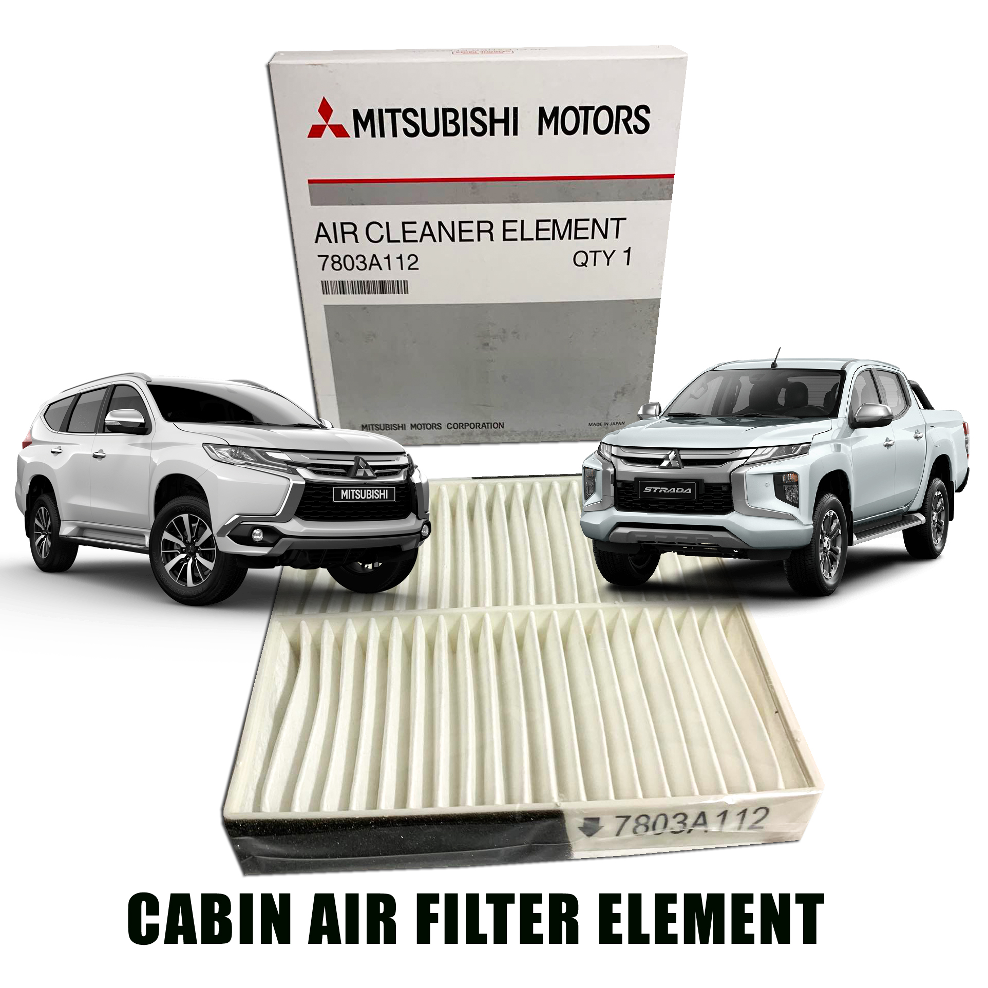 7803A112 Denso Cabin Air Filter Aircon Mitsubishi Montero Gen3 2016 ...