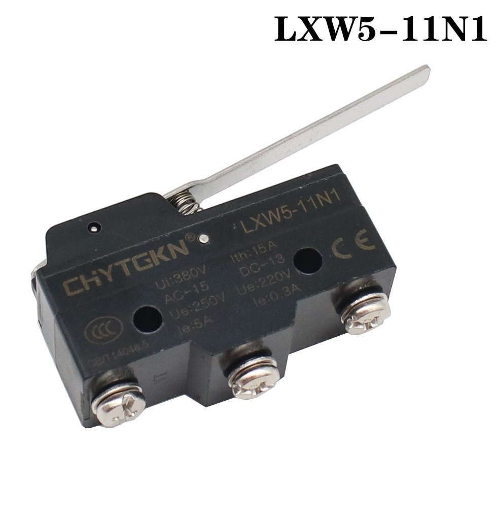 LXW5-11N1 Micro Limit Switch 1NO+1NC Long Hinge Lever Arm SPDT Snap Action Travel Switch | Lazada PH