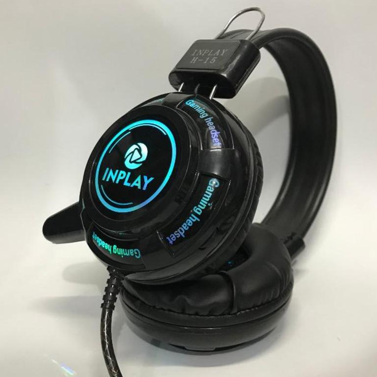 inplay H15 Gaming Headset Black RGB | Lazada PH