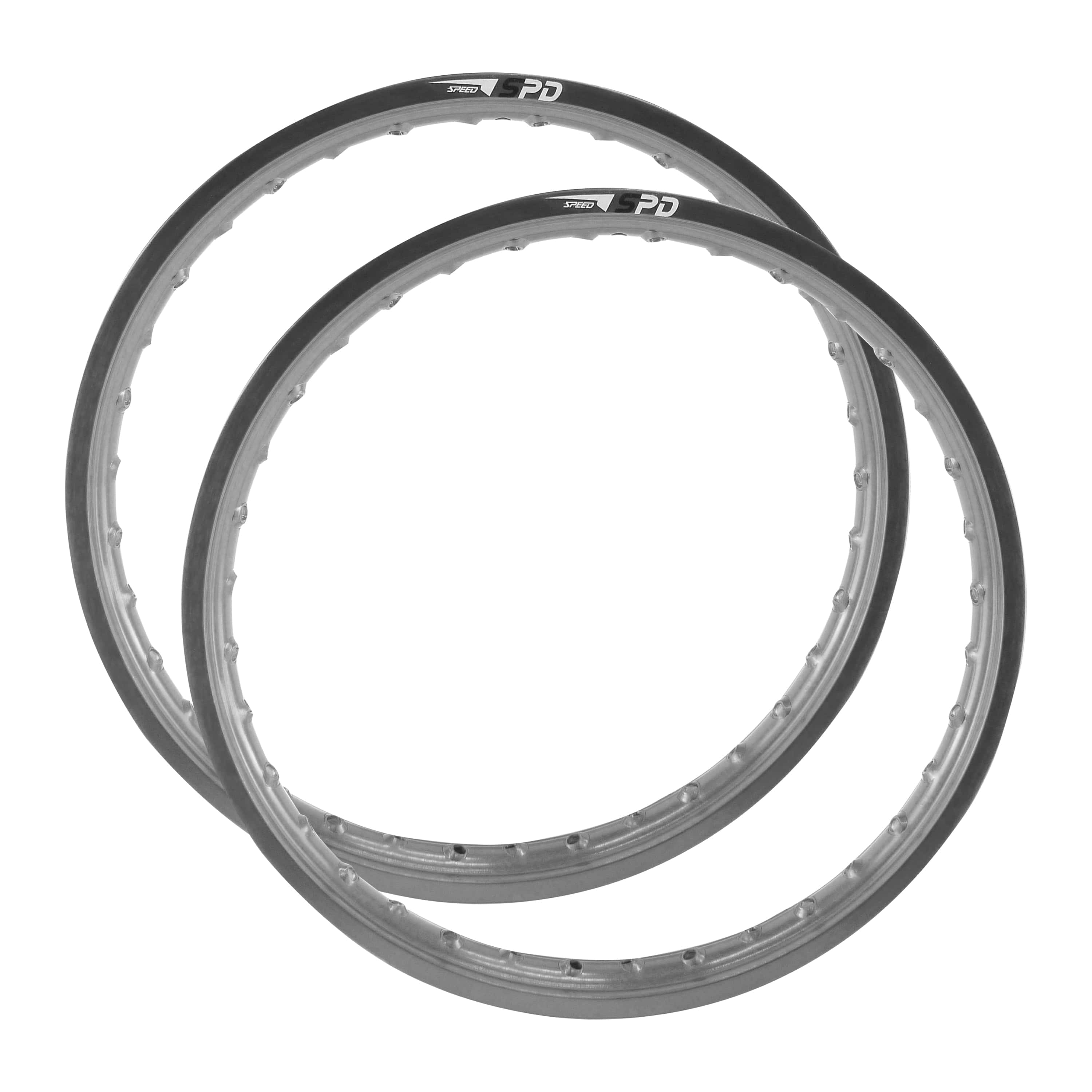 SPD® Motorcycle ALLOY RIM (SILVER) BUNDLE (36 HOLES) (120-17 to 425-17 ...