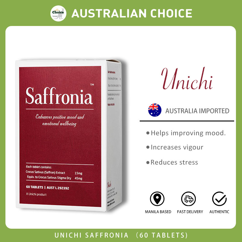 Australia Imported Unichi Saffronia 60 Tablets | Lazada PH