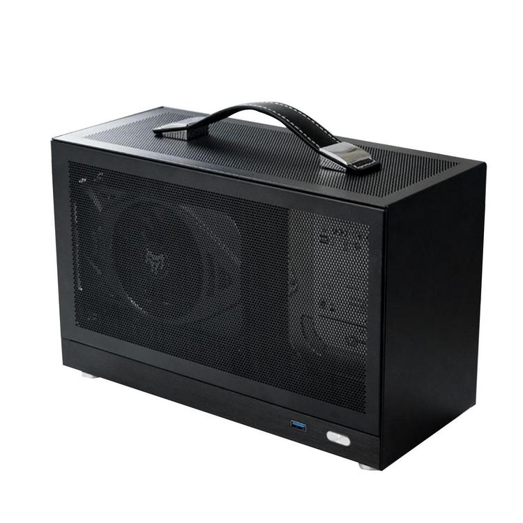 Micro ITX Case PC Mini Case Micro Slim Portable Case USB Open Studio ...