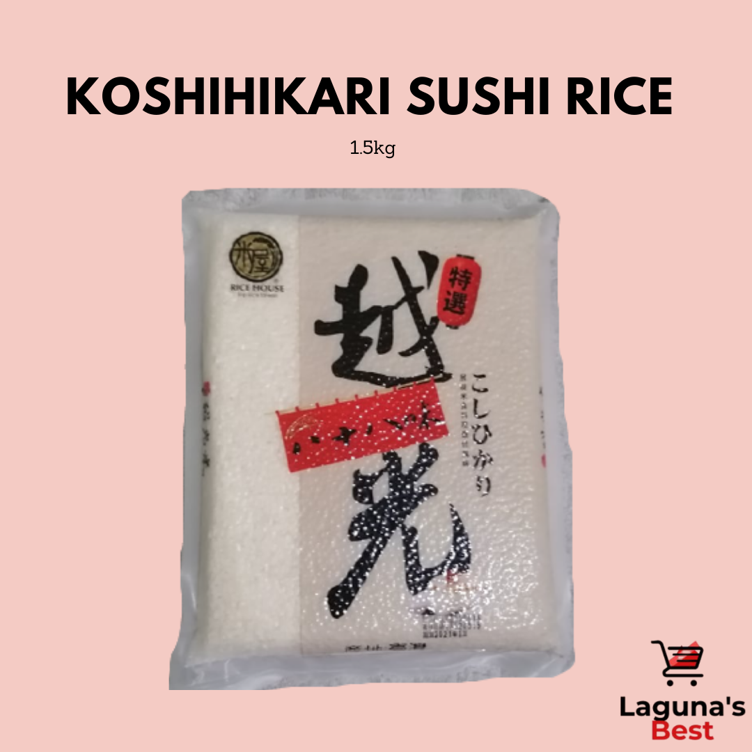 Rice House Special Koshihikari Rice Sushi Japanese Rice from Taiwan 1 ...