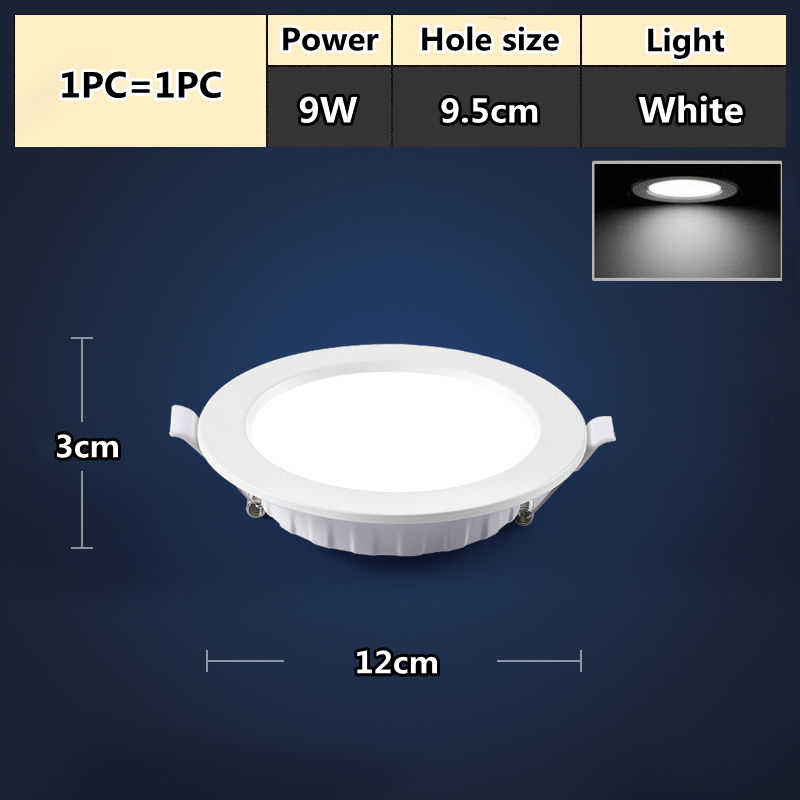 【BUY 1 TAKE 1】Ultra Thin LED Pin Light Recessed LED Ceiling Light ...